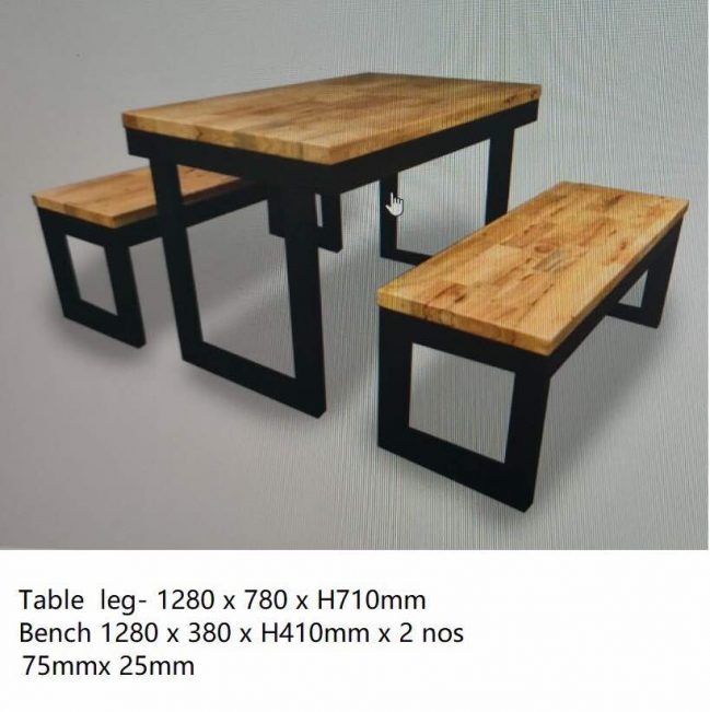 wooden table – Balau wood | A2Z Office Supply Sdn Bhd