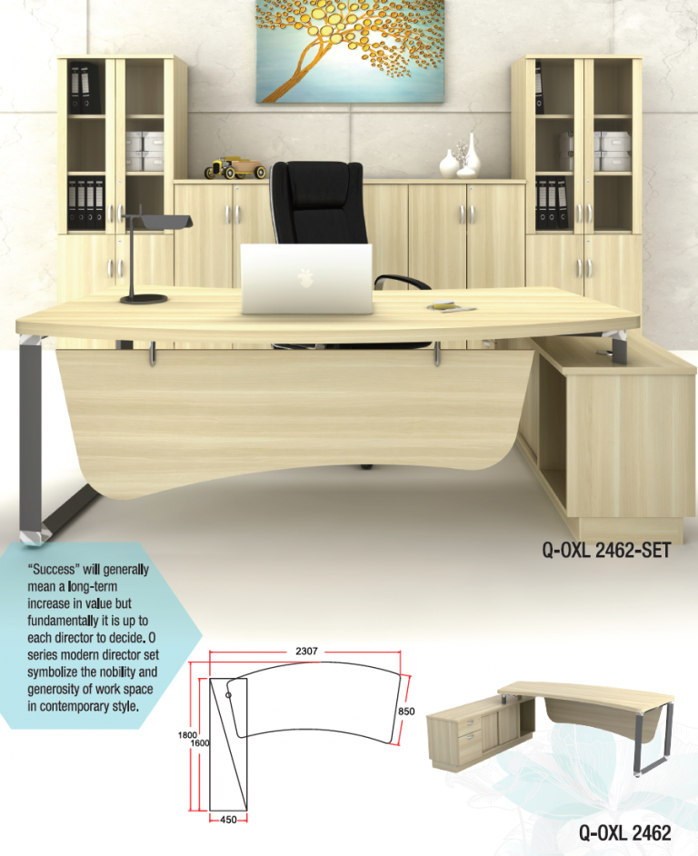 O Series Director Table | A2Z Office Supply Sdn Bhd