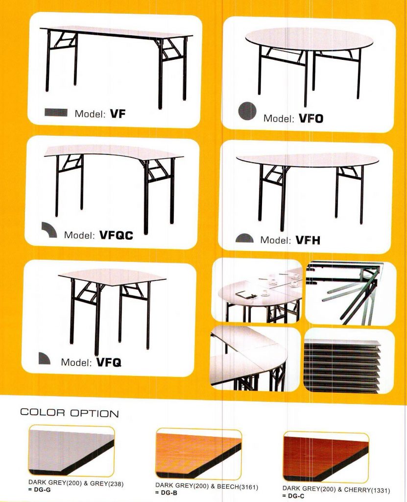 VF Series Flexi Folding Table | A2Z Office Supply Sdn Bhd