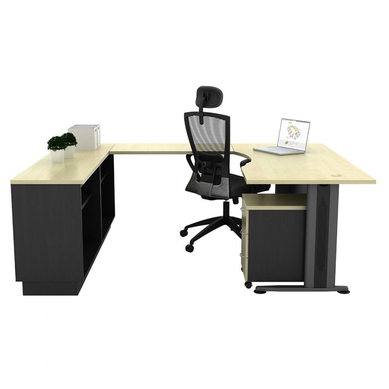 [TMB 11-SET] EXECUTIVE TABLE SET (METAL J LEG) | A2Z Office Supply Sdn ...