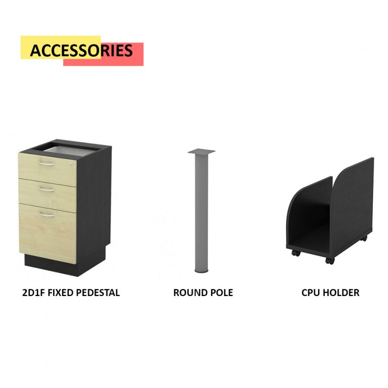 [TMB 33-SET] EXECUTIVE TABLE SET (METAL J LEG) | A2Z Office Supply Sdn ...