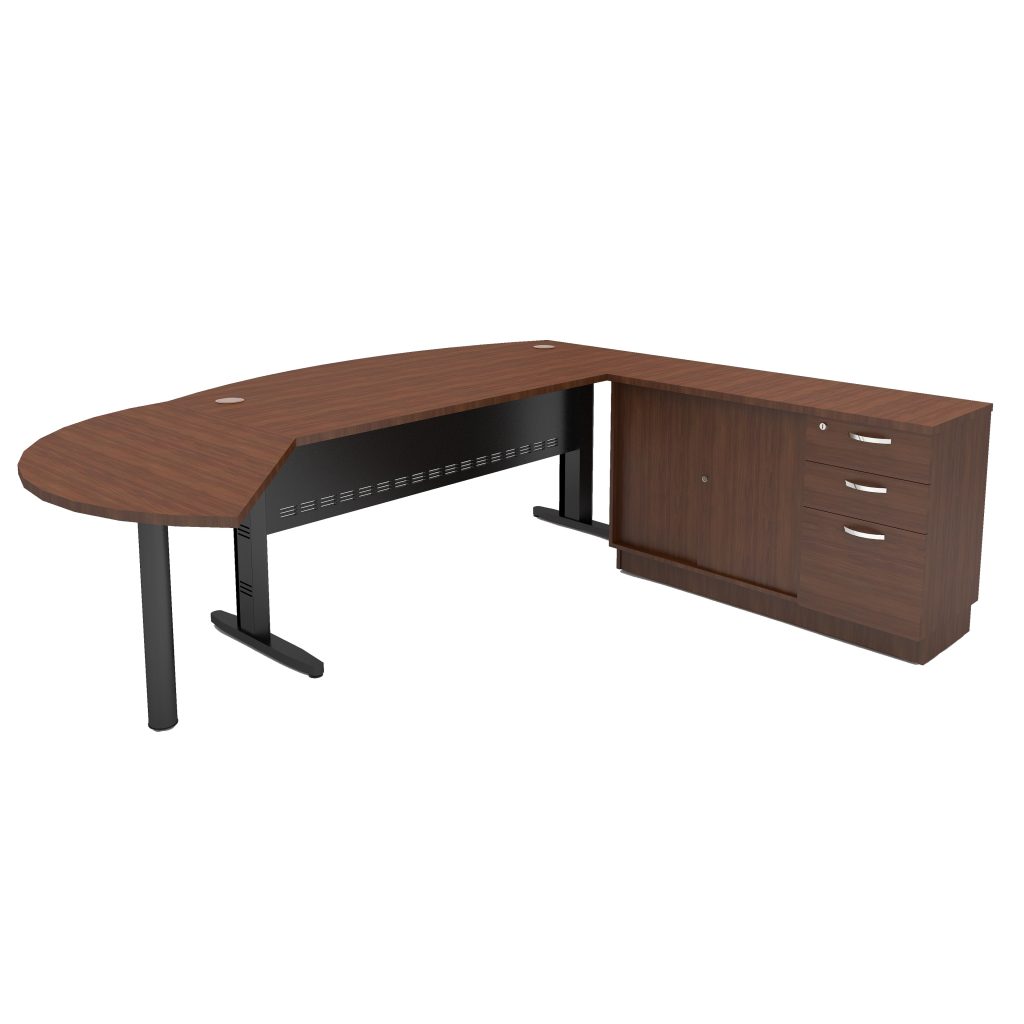 [QMB 180A-SET] EXECUTIVE TABLE SET (METAL J LEG) | A2Z Office Supply ...