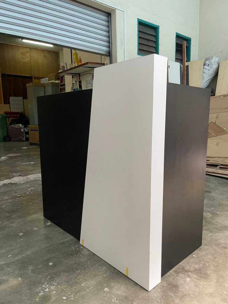 [AZRC-07] Reception Counter (Standing) with Pull Out Drawer | A2Z ...